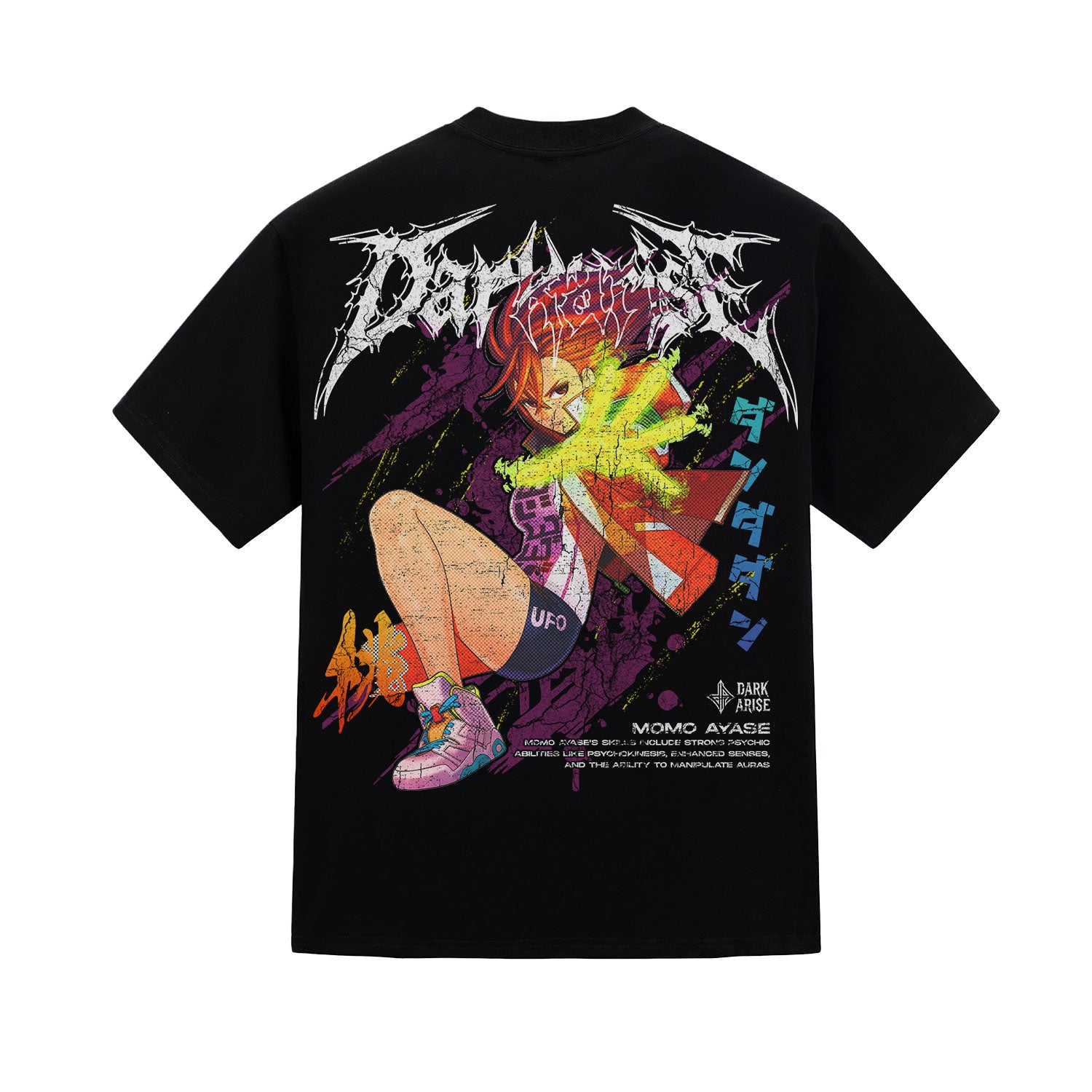Dandadan 'Momo Ayase' MD1 T-Shirt – Dark Arise