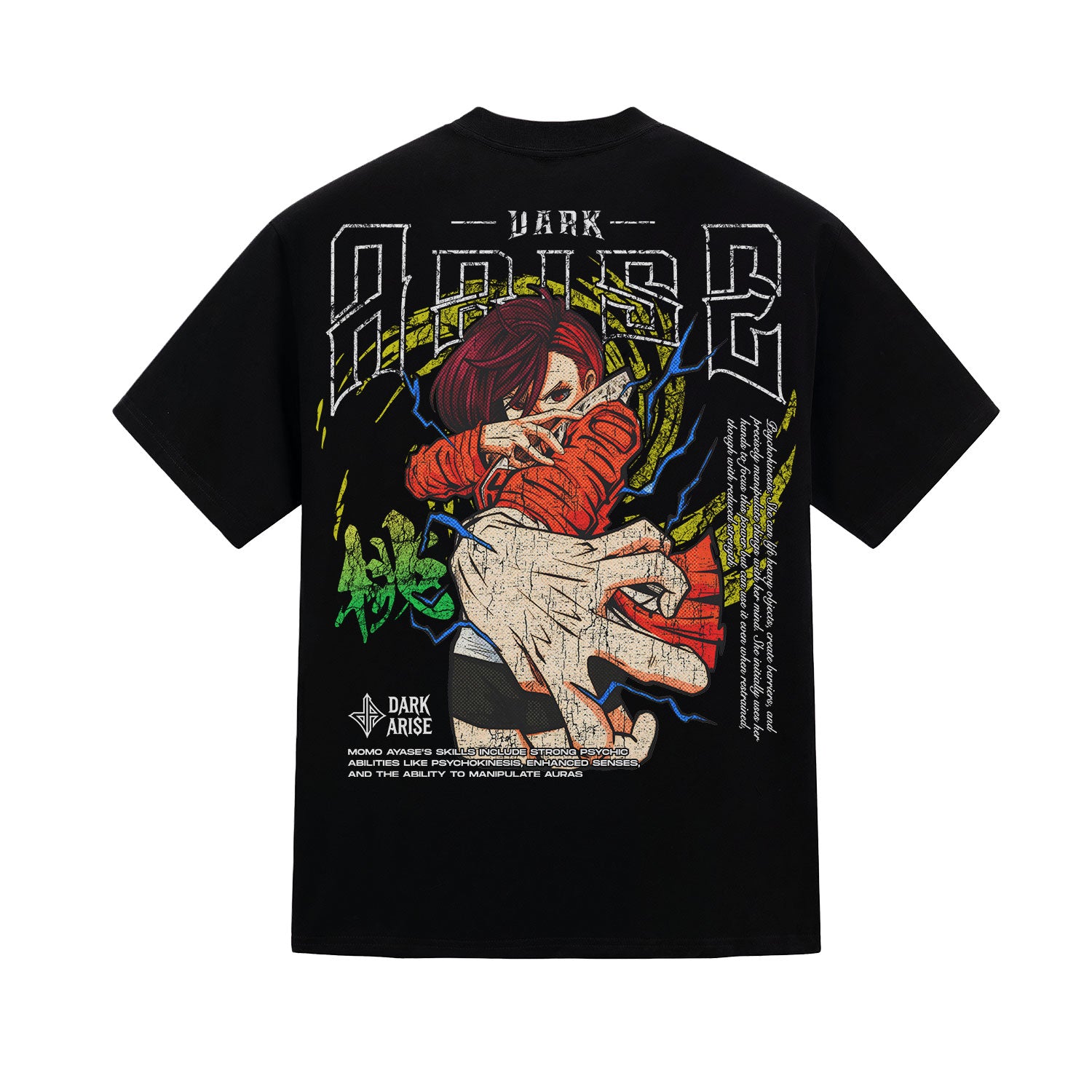 Dandadan 'Momo Ayase' MD2 T-Shirt – Dark Arise